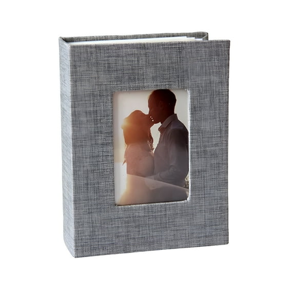 CCOCC Slip-in Photo Album Linen Cover 50 Pages 100 Pockets 4x6-Inch ...
