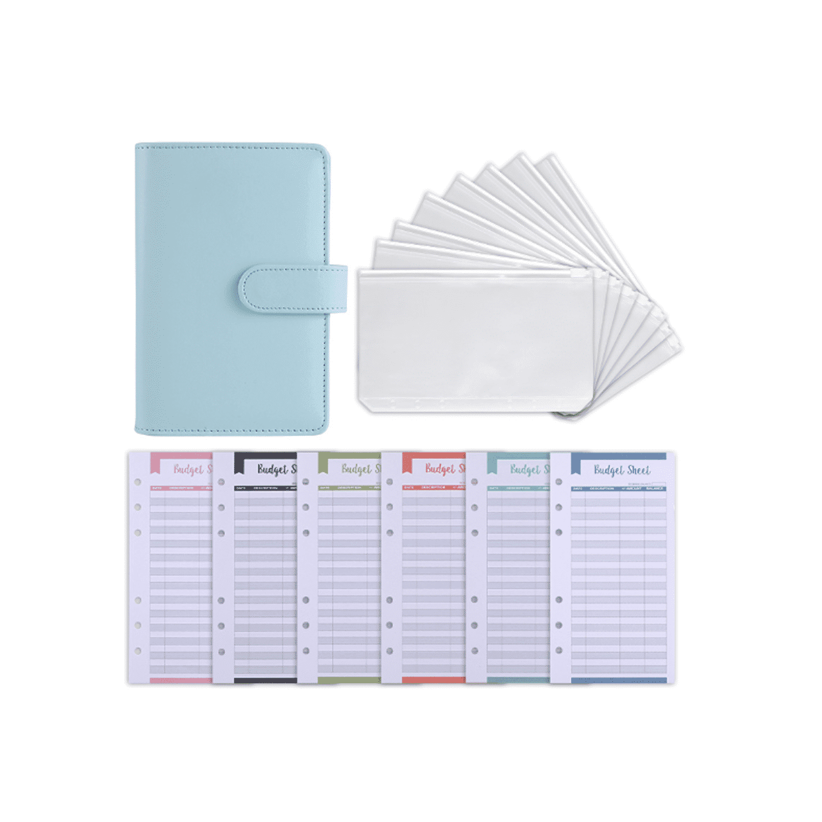 CCOCC Small Notebook Comes with A Time Planning Template Budget Book ...