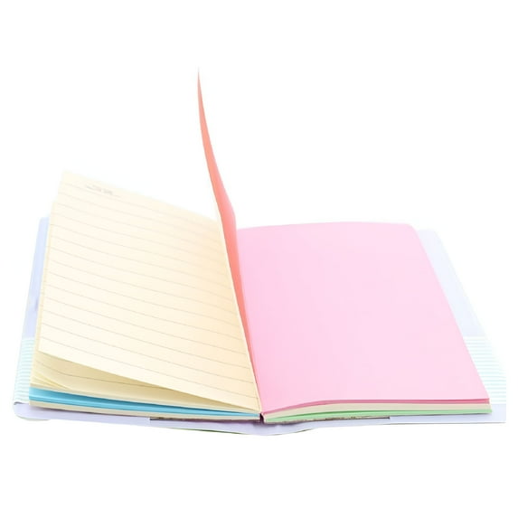 CCOCC Small Spiral Notebook Mini Size Pad Notepad Medium Colored Pages - Walmart.com