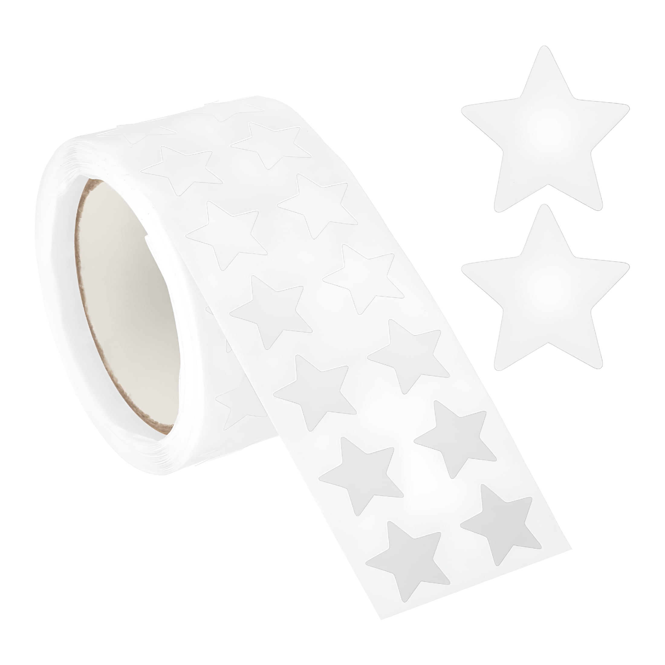 CCOCC Star Stickers Roll 1/2", 1000 Pcs Self-Adhesive Reward Stickers ...