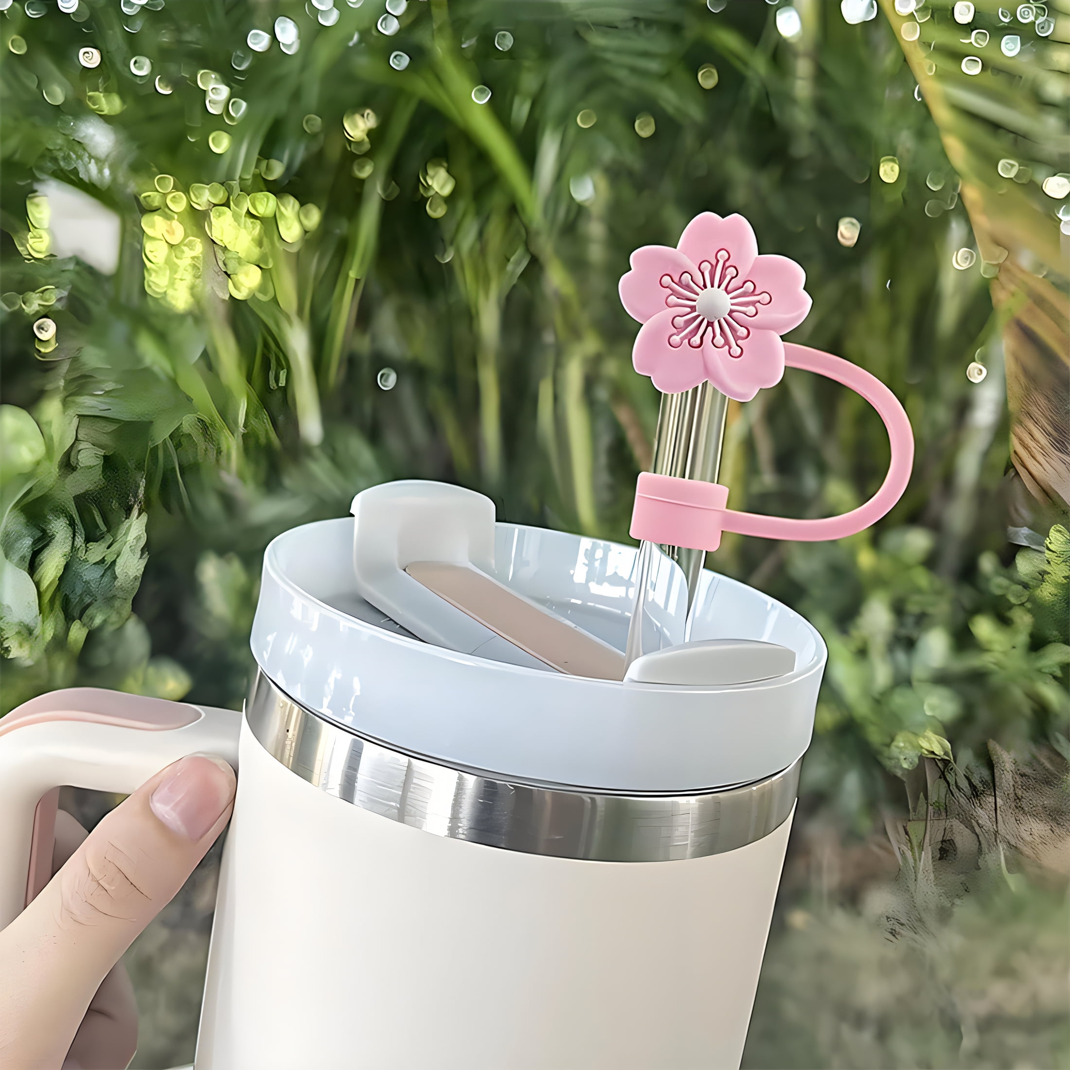 CCOCC Straw Cover Cap for Stanley Cup,Charming Tumbler Accessories ...