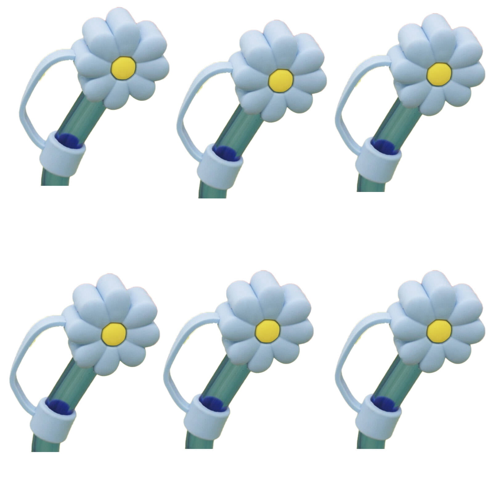 CCOCC Straw Toppers,Cute Silicone Straw Covers,Fun Straw Caps for Kids ...