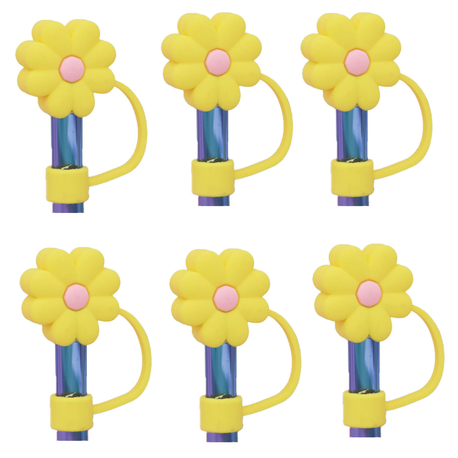 CCOCC Straw Toppers,Cute Silicone Straw Covers,Multi-Use Straw Caps ...