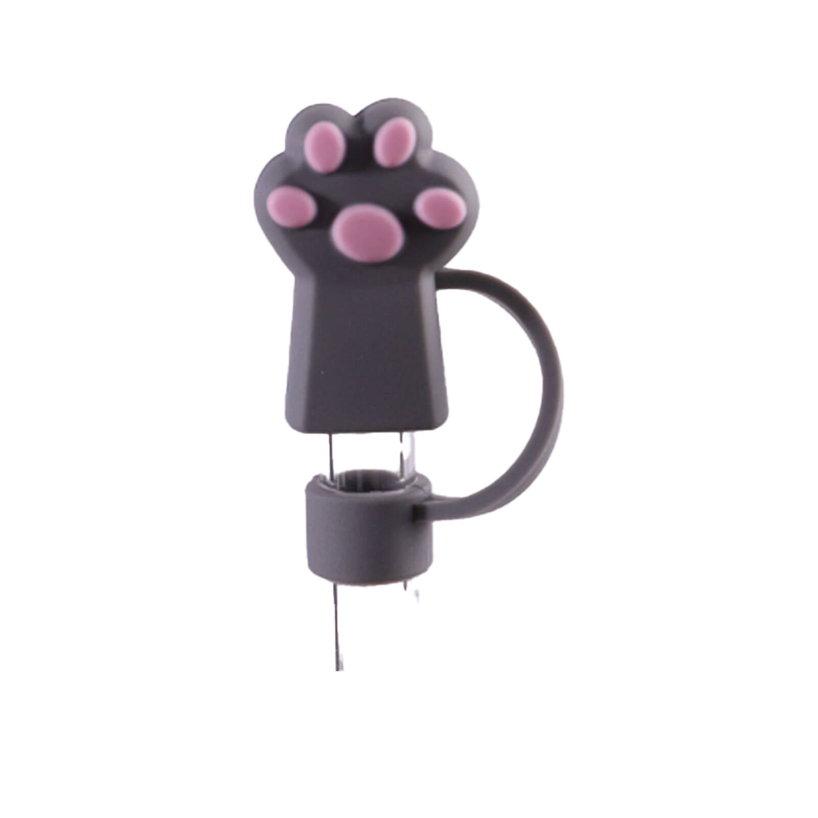 CCOCC Straw Toppers,Playful Cat Paw Straw Covers,Hypoallergenic ...