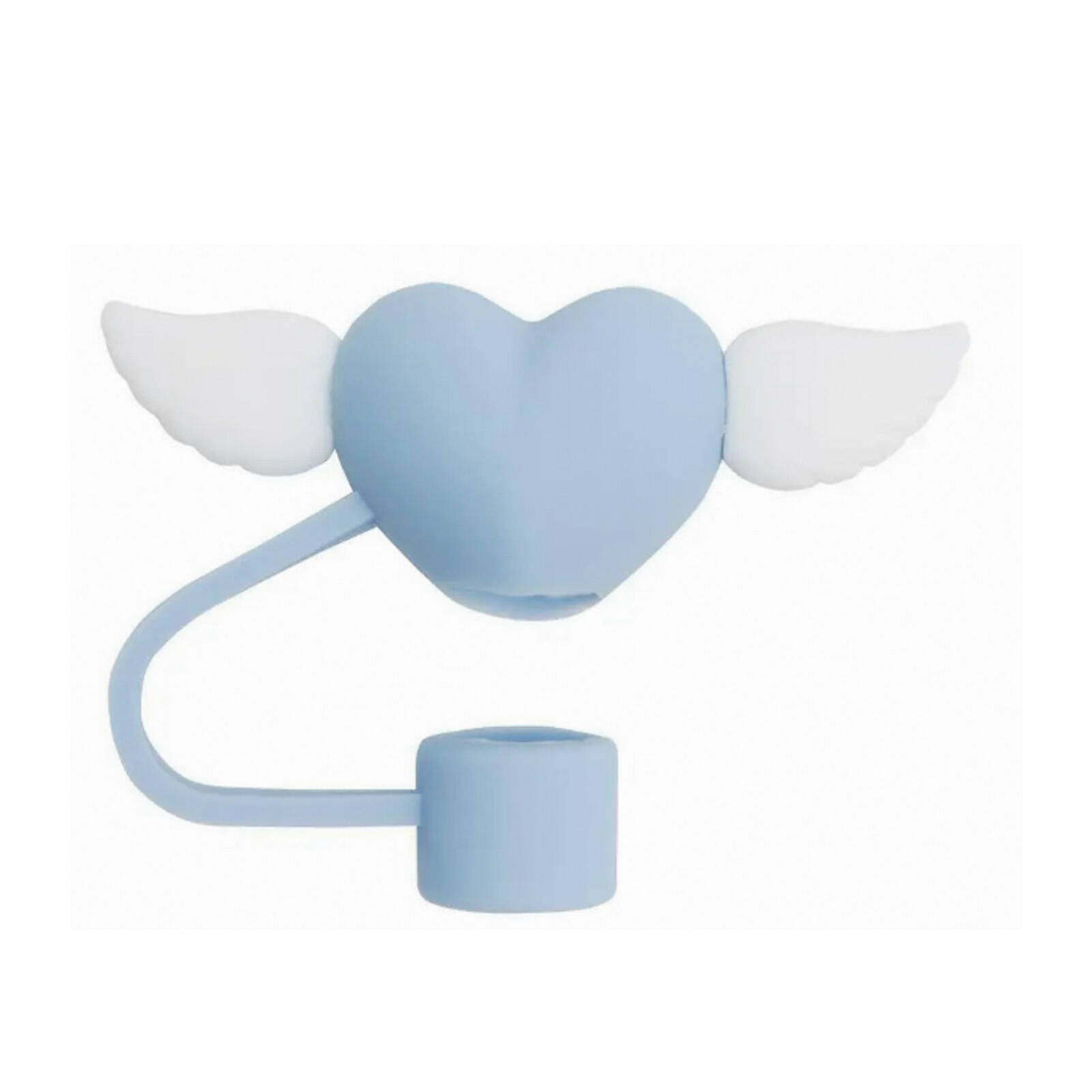CCOCC Straw Toppers,Reusable Silicone Straw Covers,Protective Heart ...
