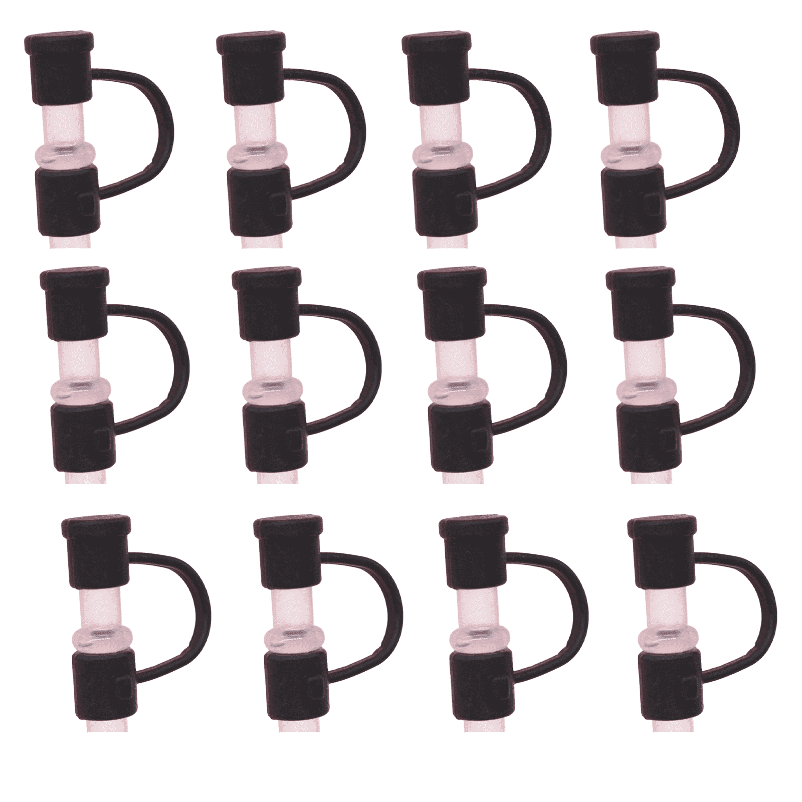 ACDANC Straw Toppers,Reusable Straw Covers,Candy-Colored Silicone Straw ...