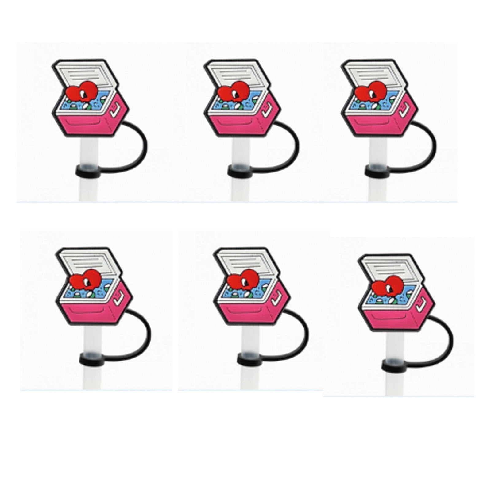 CCOCC Straw Toppers,Stylish Fun Straw Covers,Versatile Silicone Straw ...