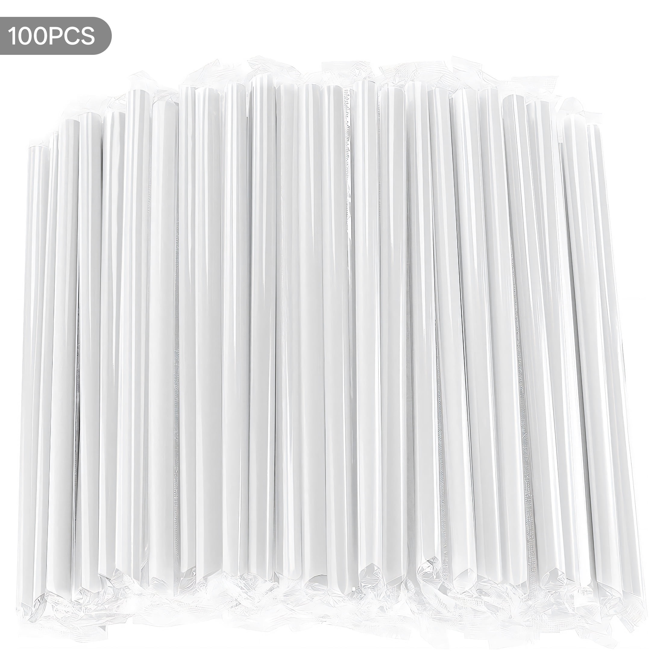 CCOCC Straws,Heavy-Duty Disposable Straws,Large Diameter Plastic Straws ...