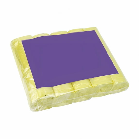 CCOCC Strong Trash Bags Colorful Clear Yellow Garbage Bags,Bathroom ...