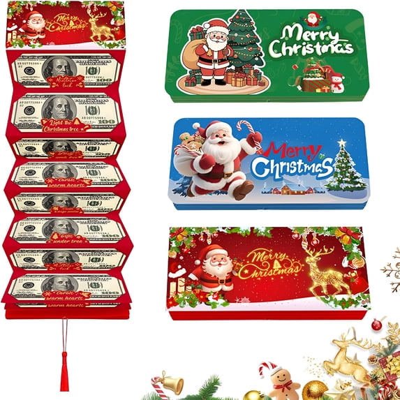 CCOCC Surprise Christmas Cash Gift Envelopes, Christmas Money Holders ...