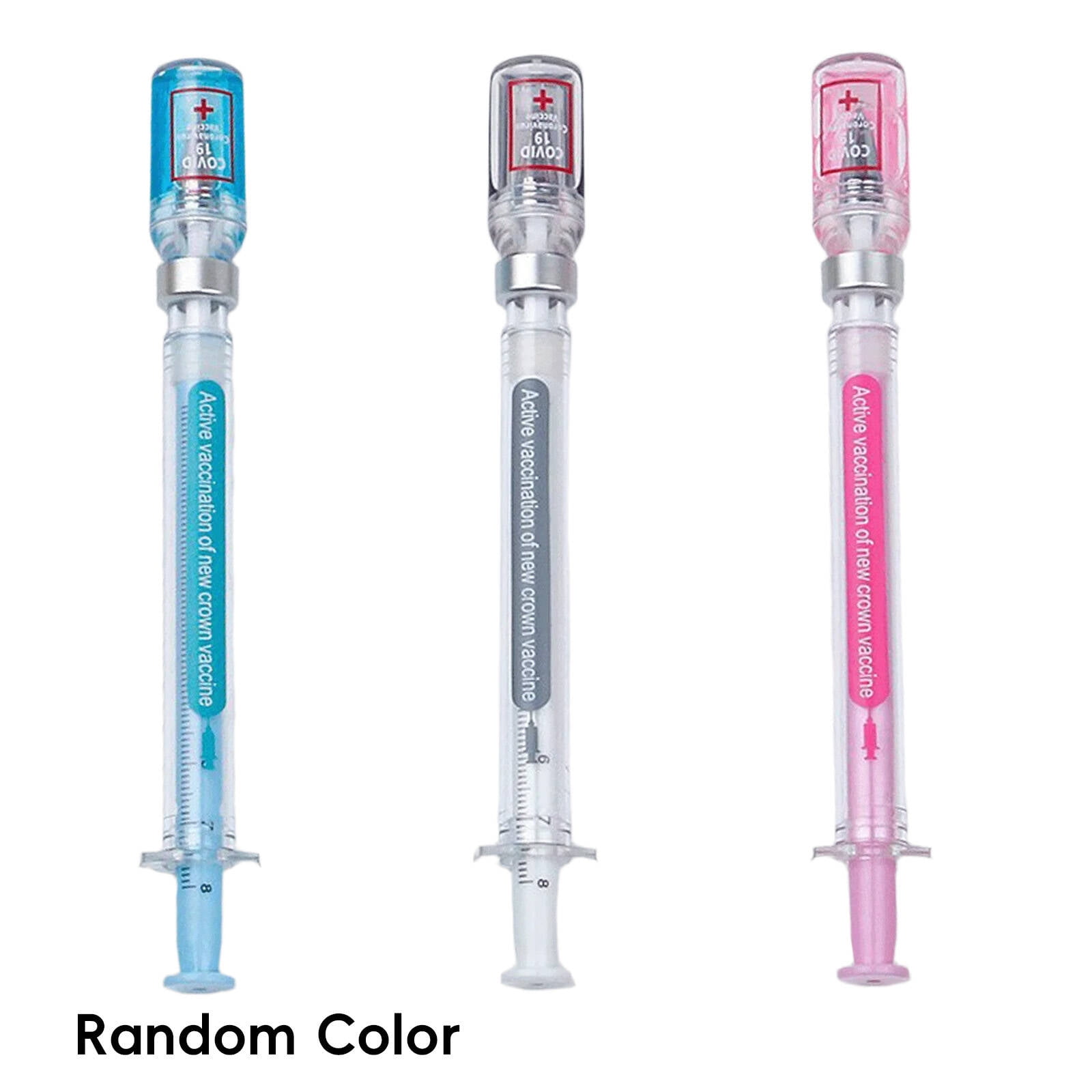 CCOCC Syringe Shaped Ballpoint Pen,Fancy Pens with Quick-Drying Ink and ...