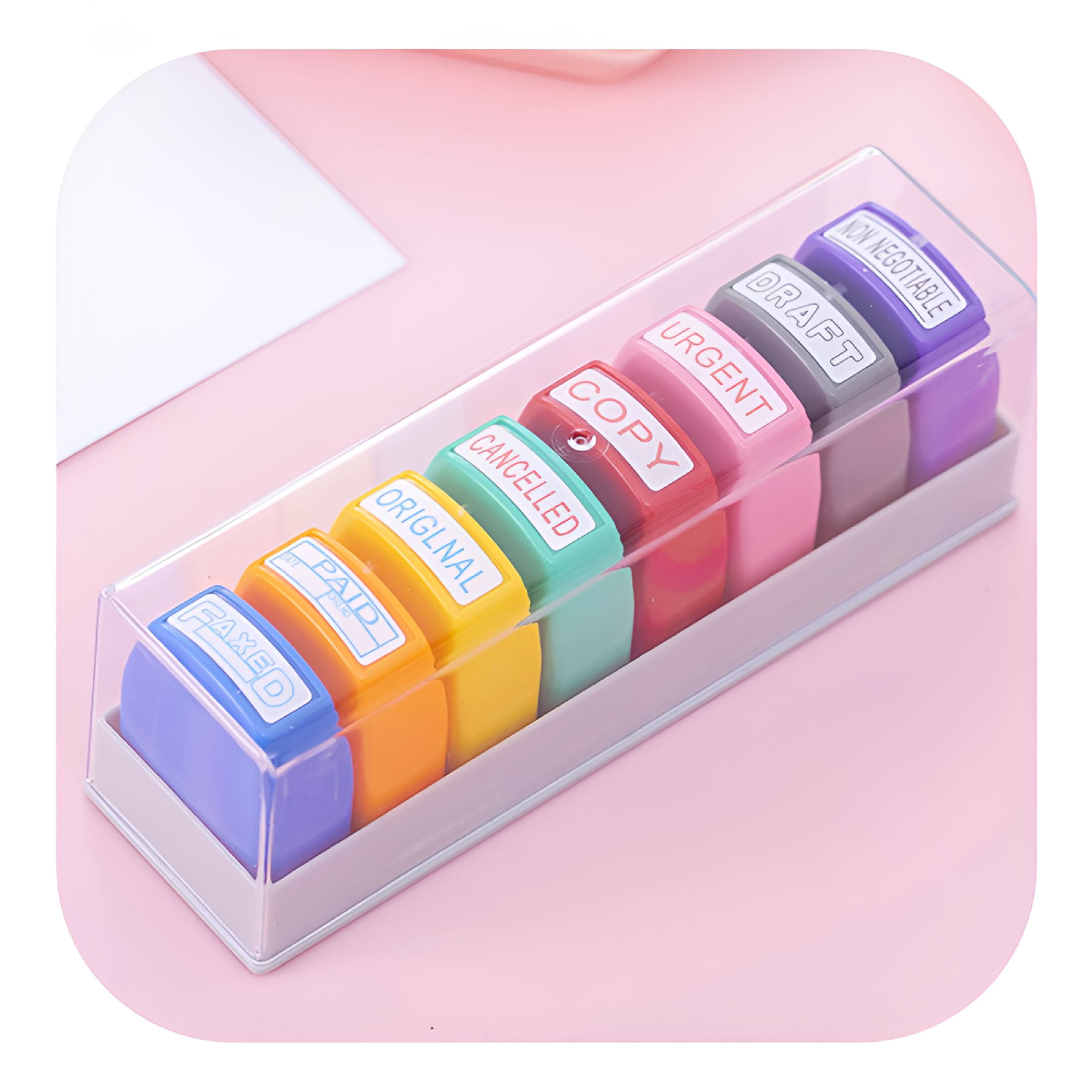 CCOCC Teacher Stamps for Grading Classroom Parent Signature Self-Inking ...