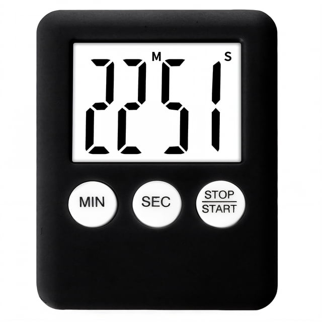 CCOCC Timer,99-Minute Timer Shot Timer,Magnetic Design Silent Reminders ...