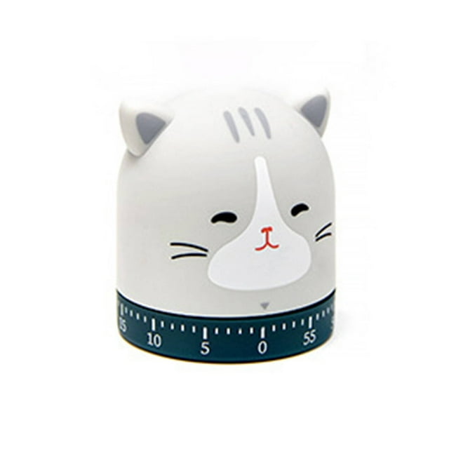 CCOCC Timer,Cute Cartoon Design Shot Timer,Battery-Free Mechanical Design Kitchen Timer,Style6 ...