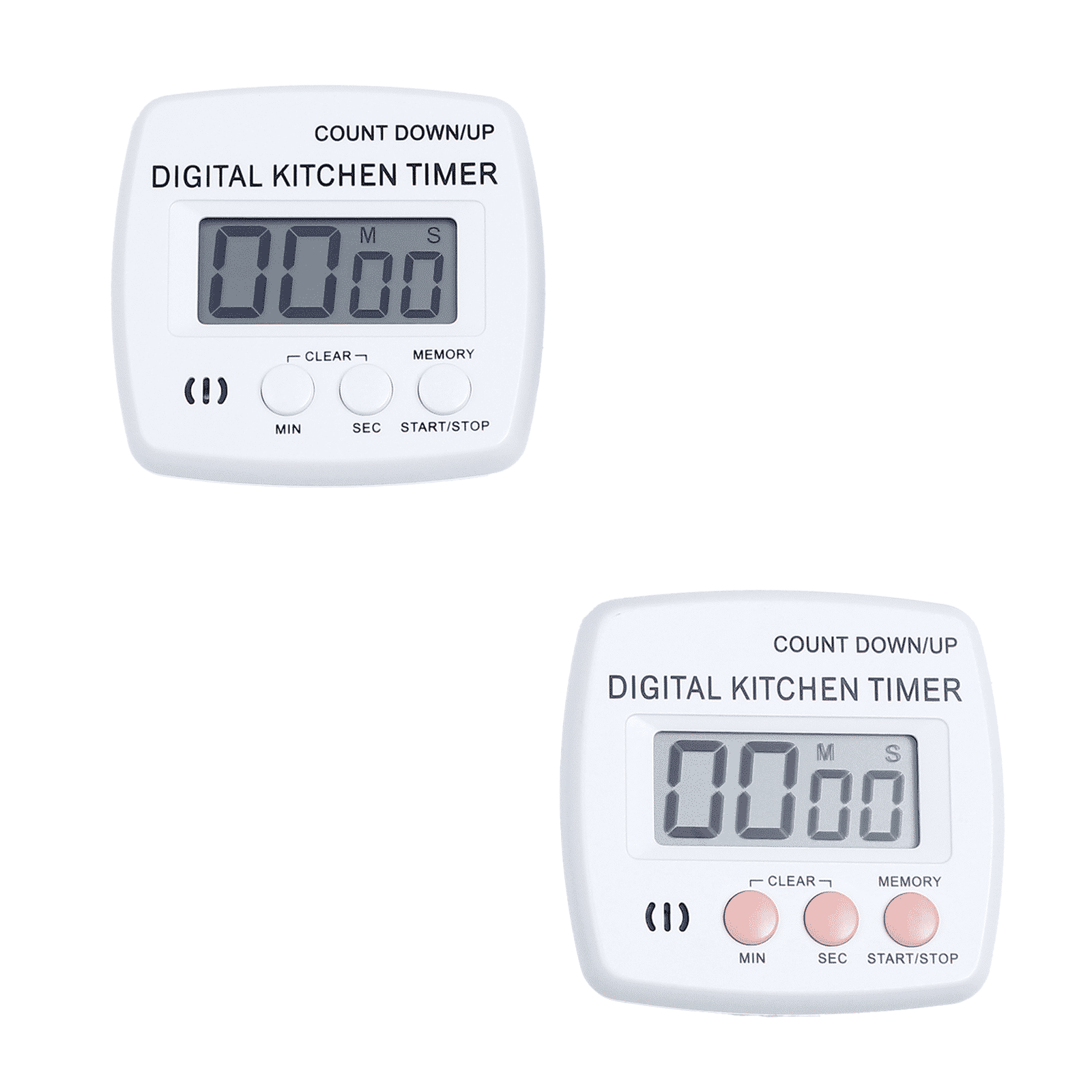 CCOCC Timer,Magnetic Attachment Timer Outlet,Timer Memory Clear Lcd Display Visual Timer for ...