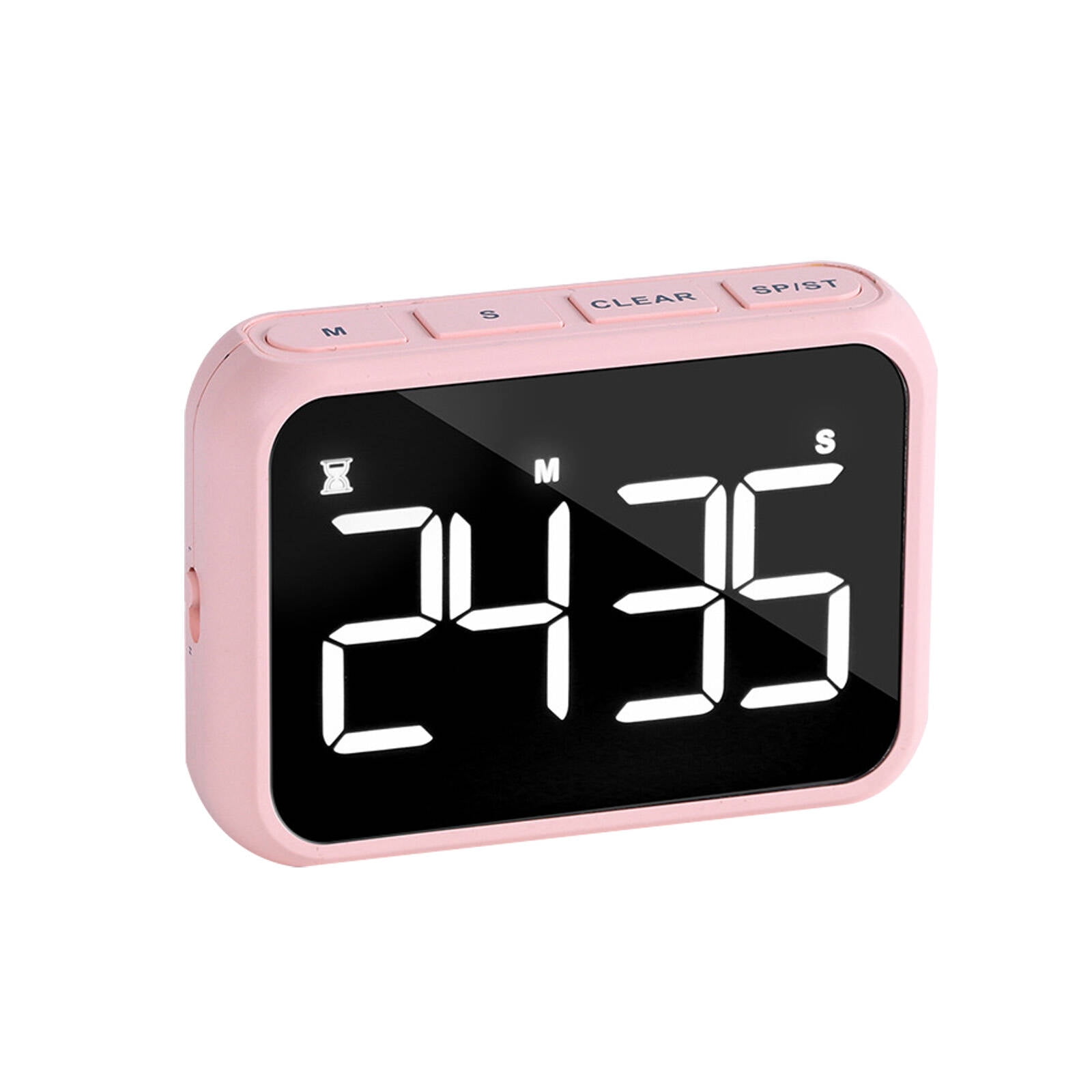 CCOCC Timer,Minimalist Large Screen Design Timers,Multiple Mounting Options Shot Timer,Pink ...