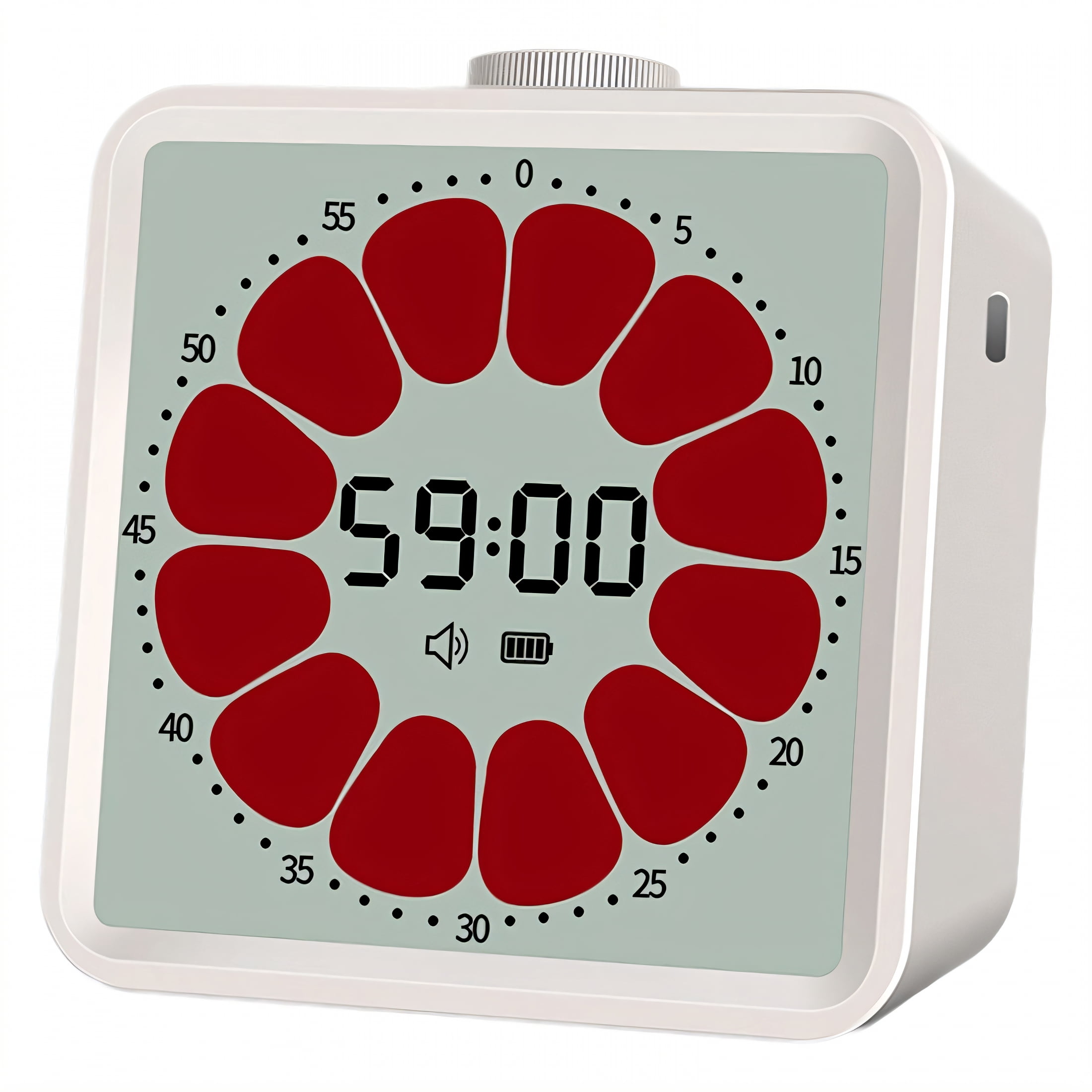 CCOCC Timer,Visual Timer Display Classroom Timer,360° Countdown Easy One-Touch Operation Visual ...