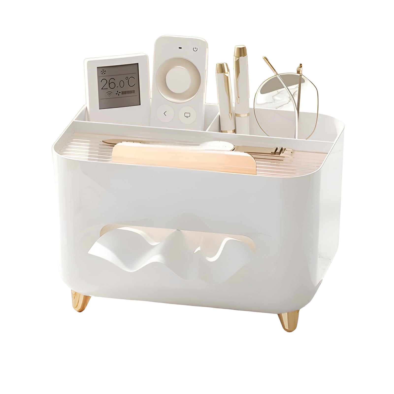 CCOCC Tissue Box Cover,Rectangle Tissue Box Holder,Plastic Tissue Box ...