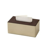 JS Maison Water Hyacinth Woven Wicker Tissue Box Cover for Storing and ...