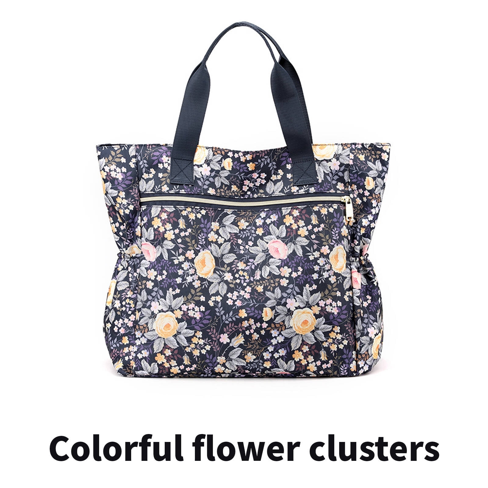 CCOCC Tote Bags,Leather Texture Canvas Tote Bag,Stain-Resistant Large ...