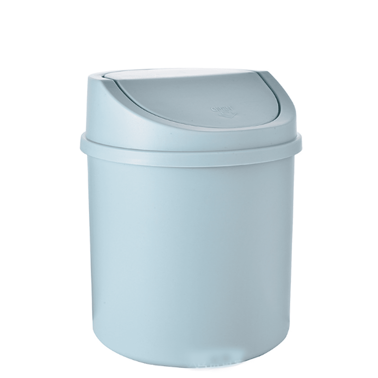 CCOCC Trash Bin,Cute Small Trash Can with Press-Top Lid,Versatile ...