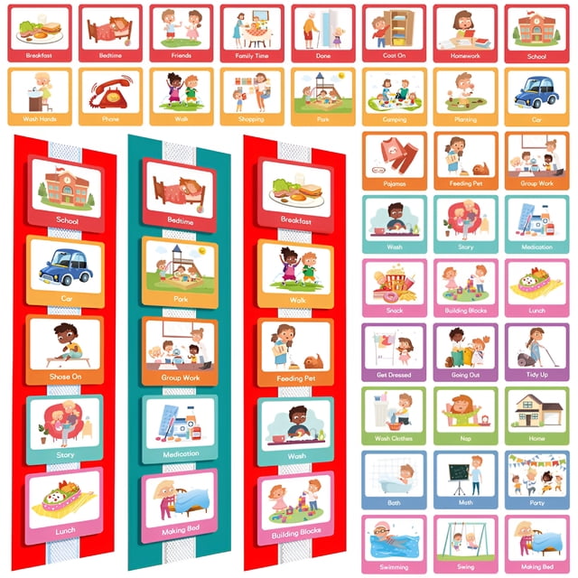 CCOCC Visual Communication Cards Nonverbal Aac Tools Daily Routine ...