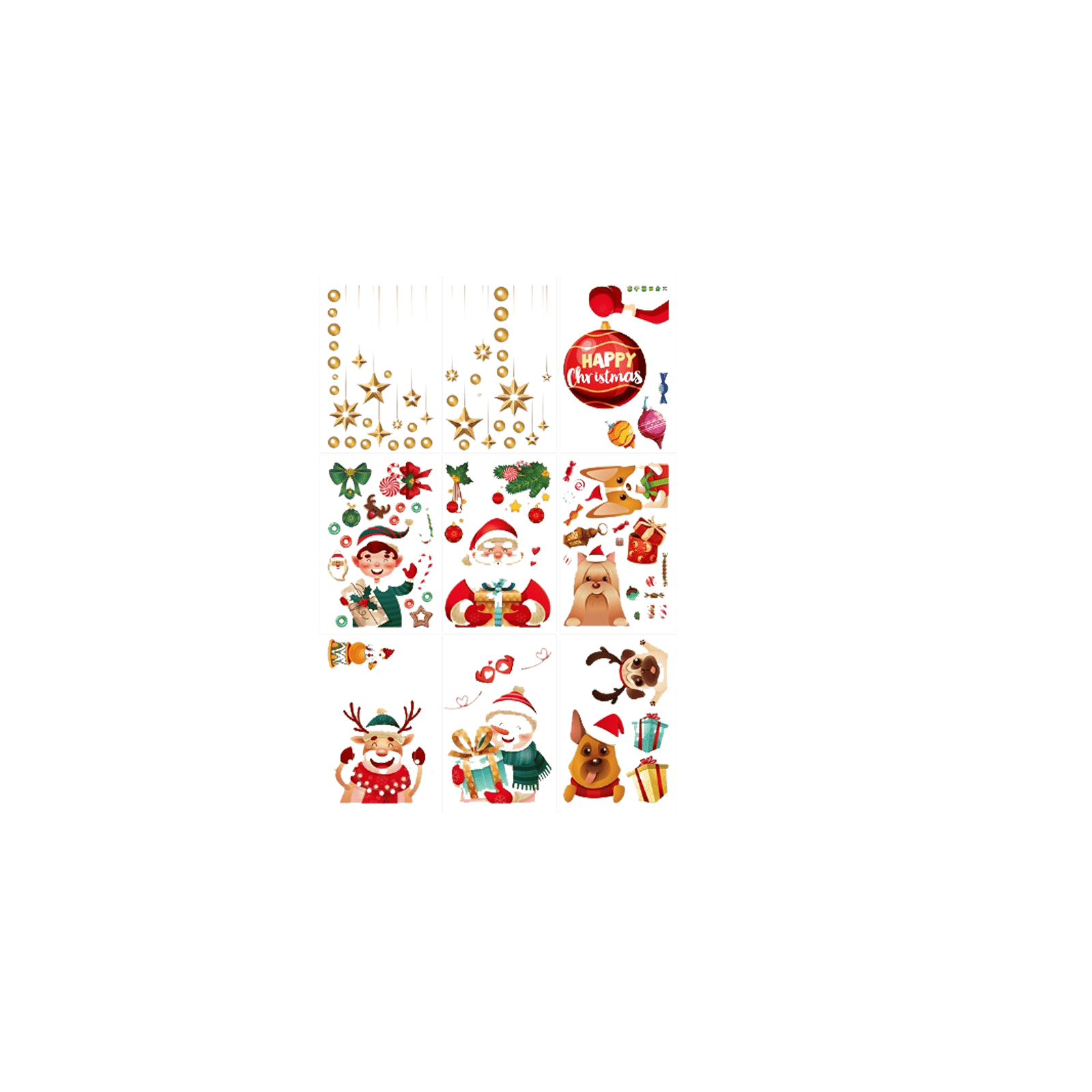 CCOCC Wall Decals Biodegradable Cute Room Decor Child Friendly Window ...