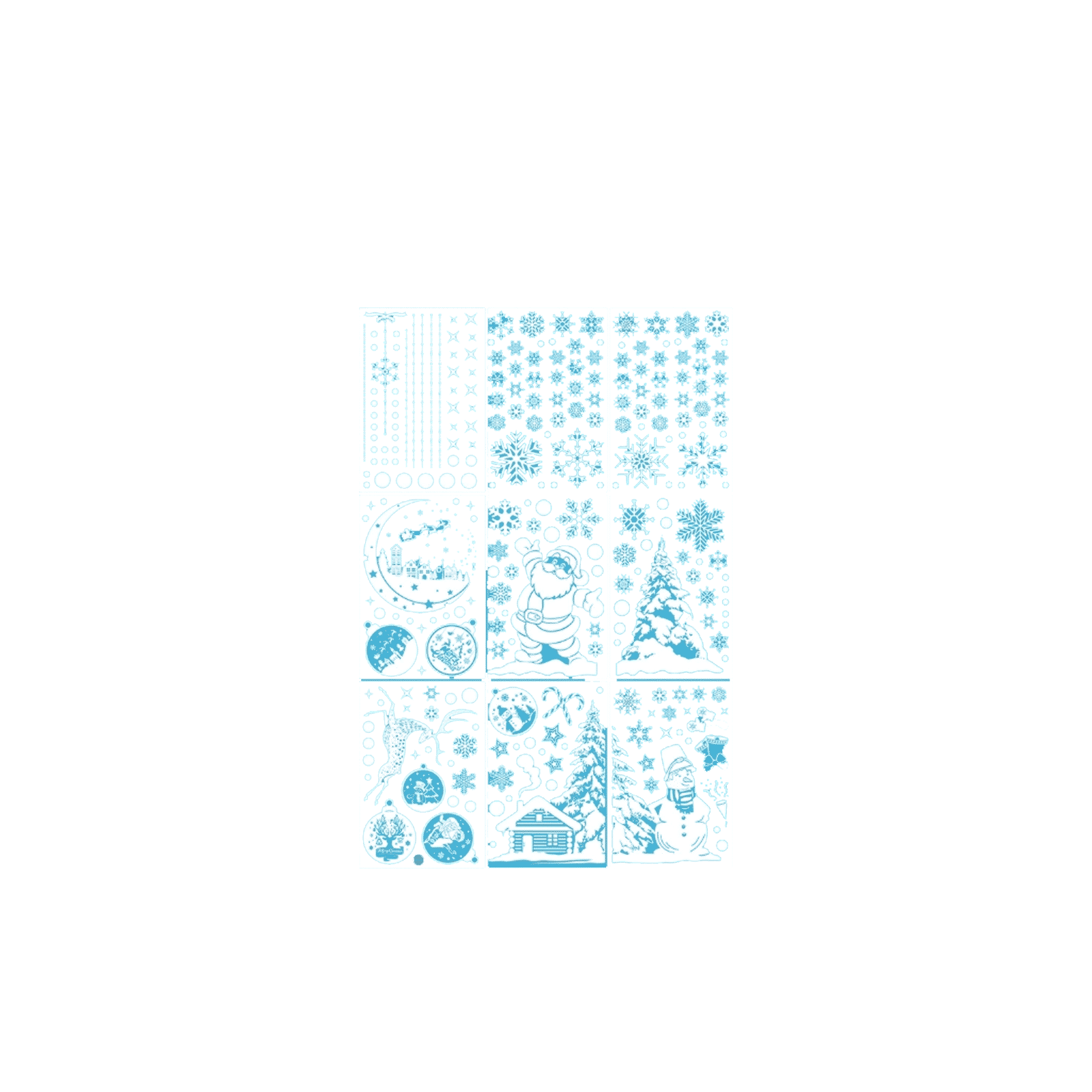CCOCC Wall Decals Peel and Stick Attractive Window Clings Suitable for ...