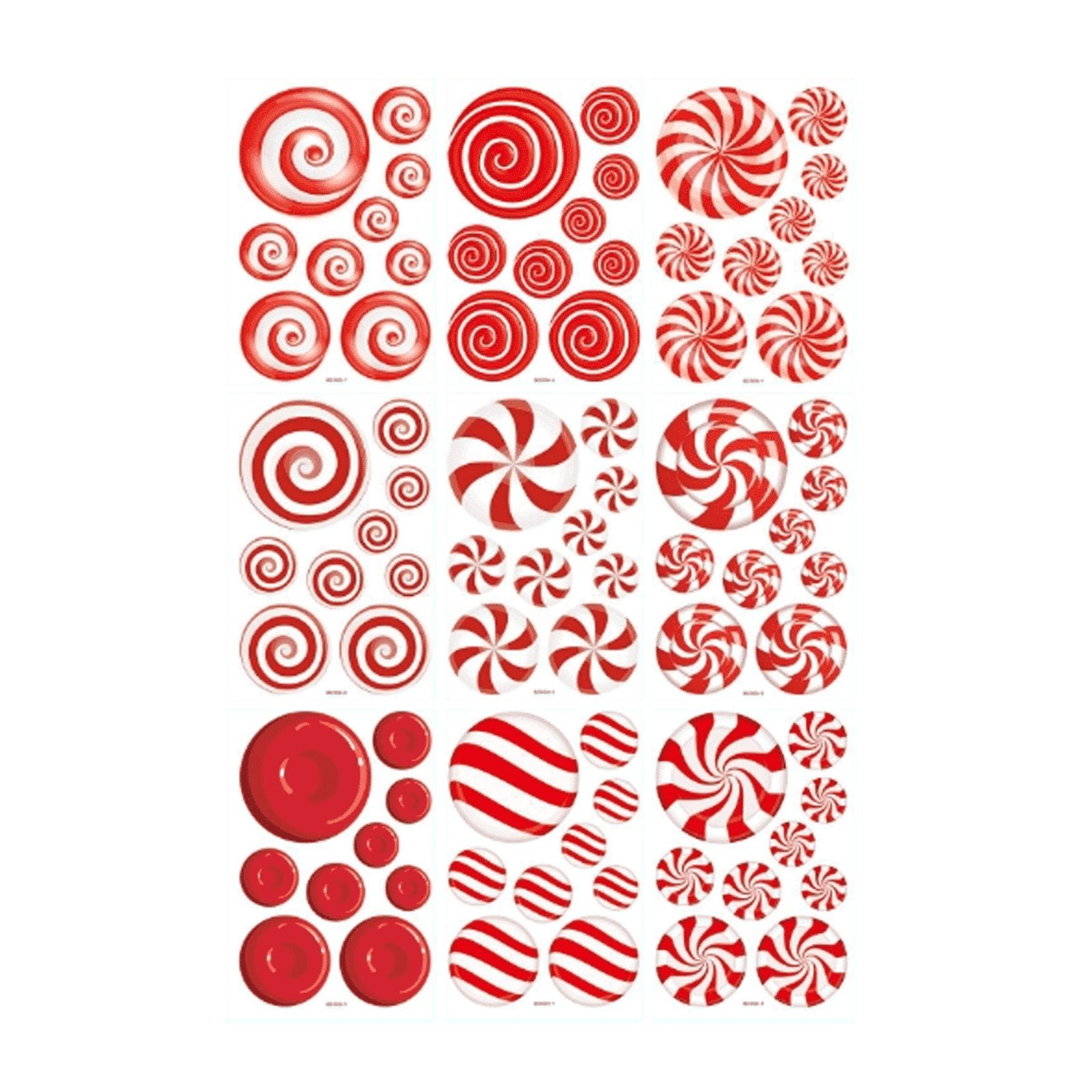 CCOCC Wall Decals Visible on Both Sides Window Stickers Easy to Store ...