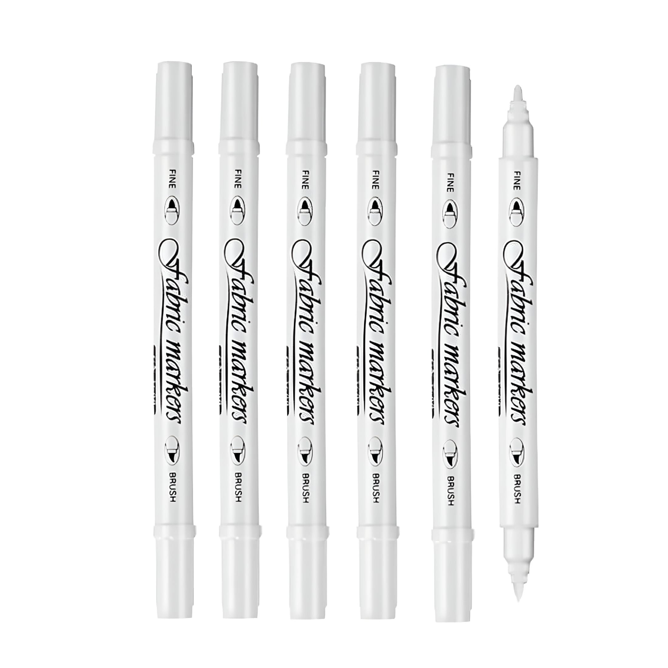 CCOCC Waterproof Permanent Fabric Textile Marker Pen Set for T Shirt ...