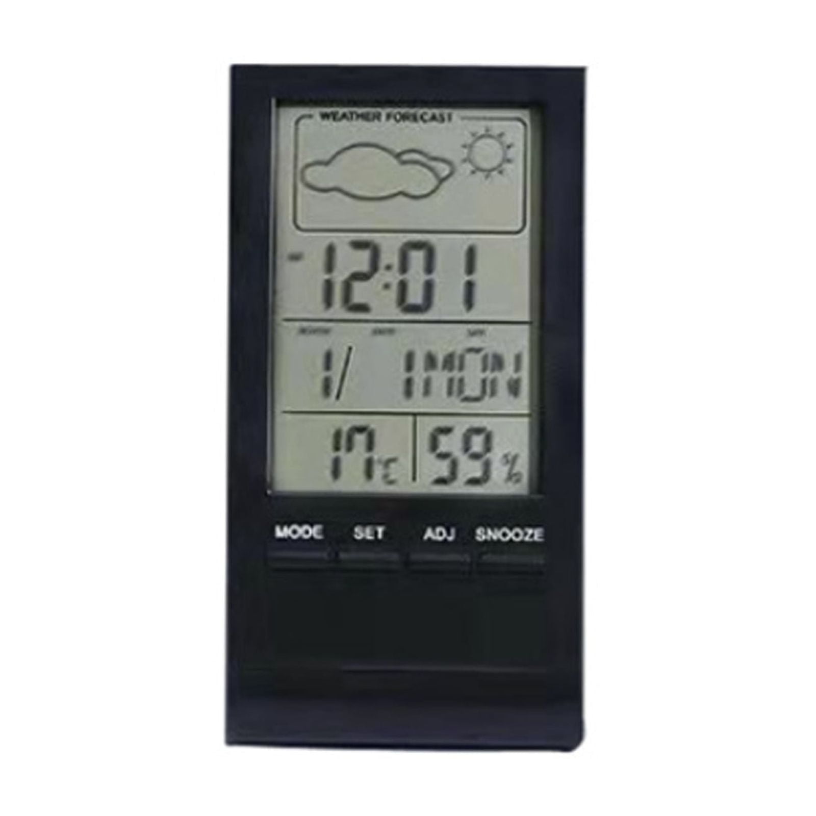 CCOCC Weather Station,Environmentally Friendly Hygrometer with ABS ...