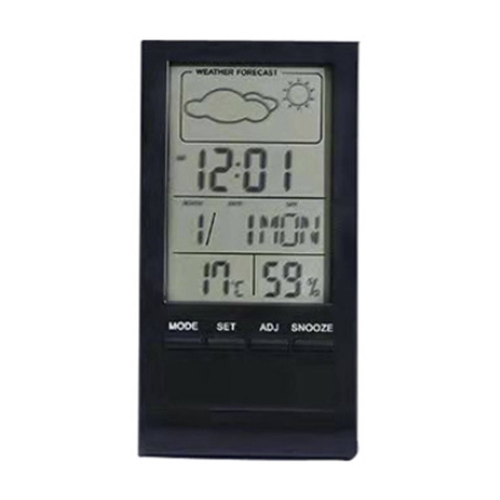 CCOCC Weather Station,Multi-Function Hygrometer,Large LCD Room ...