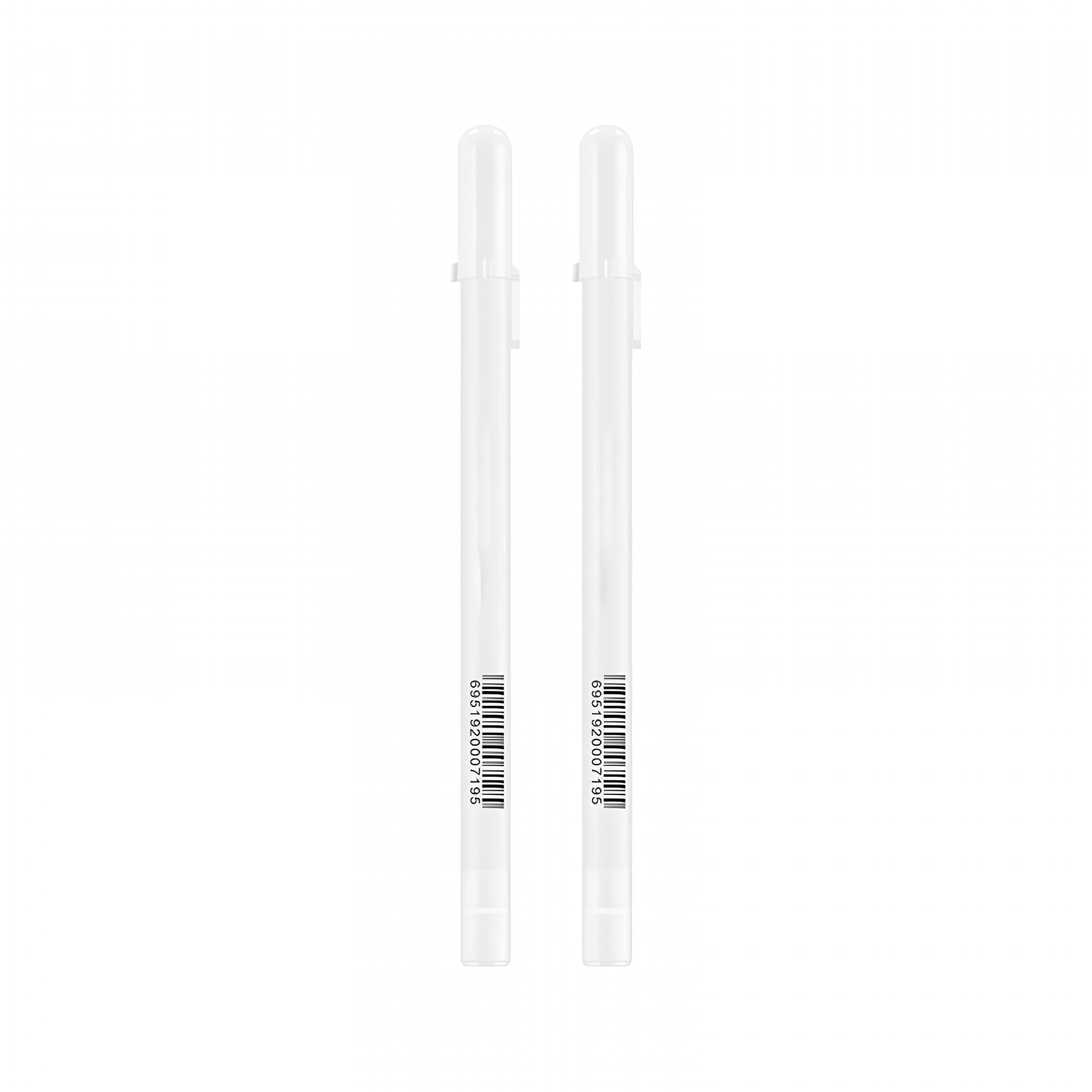 CCOCC White Gel Ink Pens, Fine Point Tip Illustration Writing Markers ...