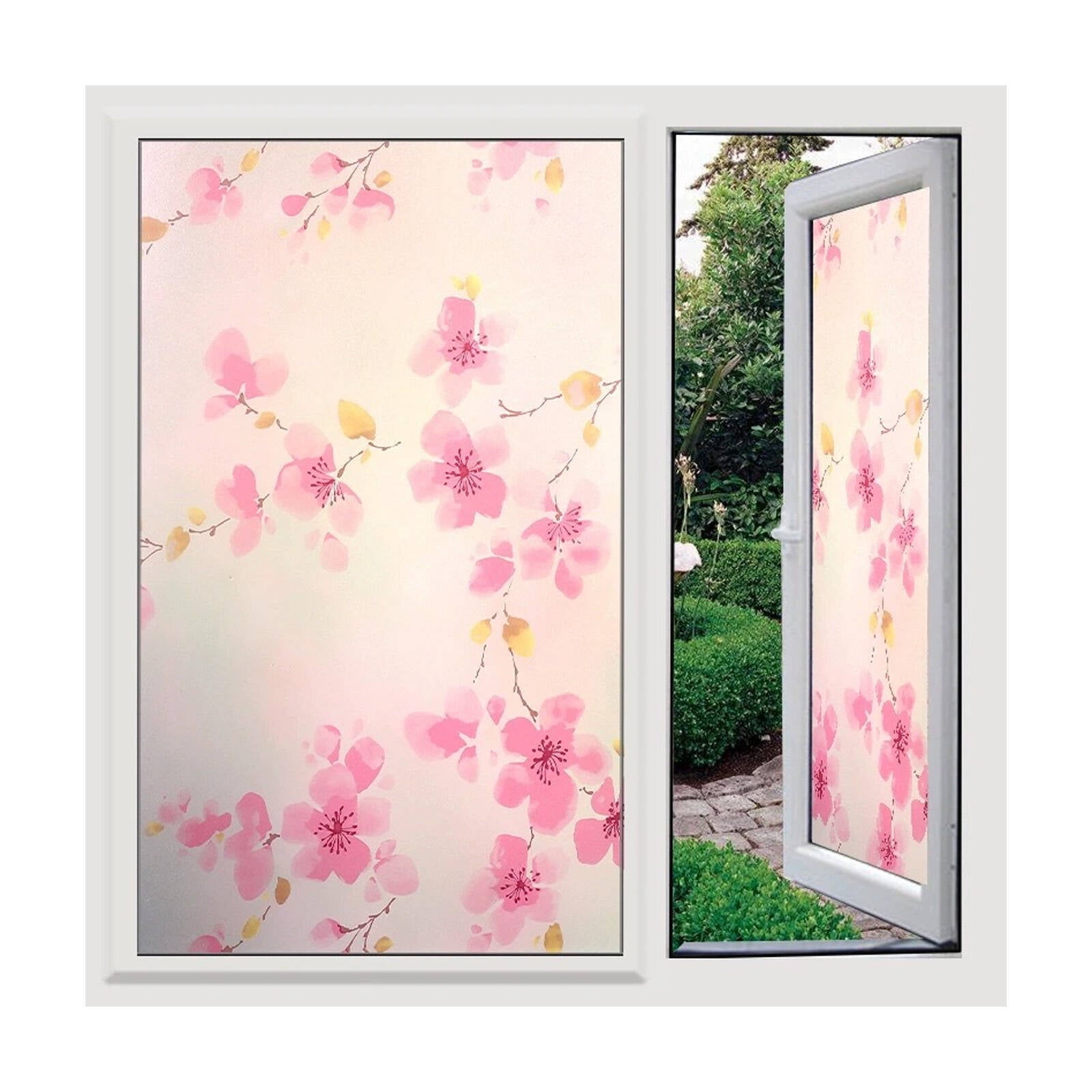CCOCC Window Film,45*100cm Sunlight Blocker Frosted Glass Window Film ...