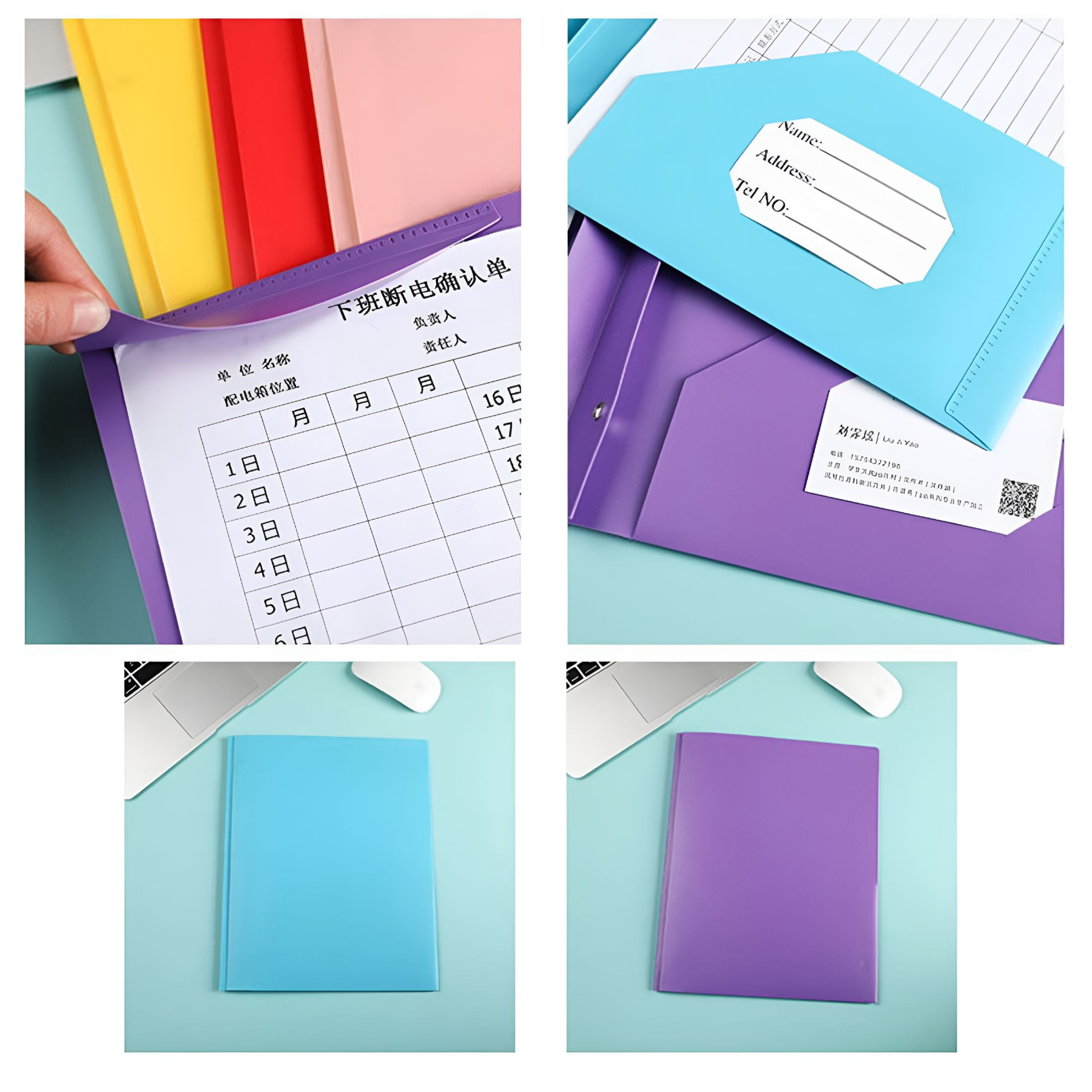 CCOCC Writing Process Folders Two Pocket Folders Bulk Folders With ...