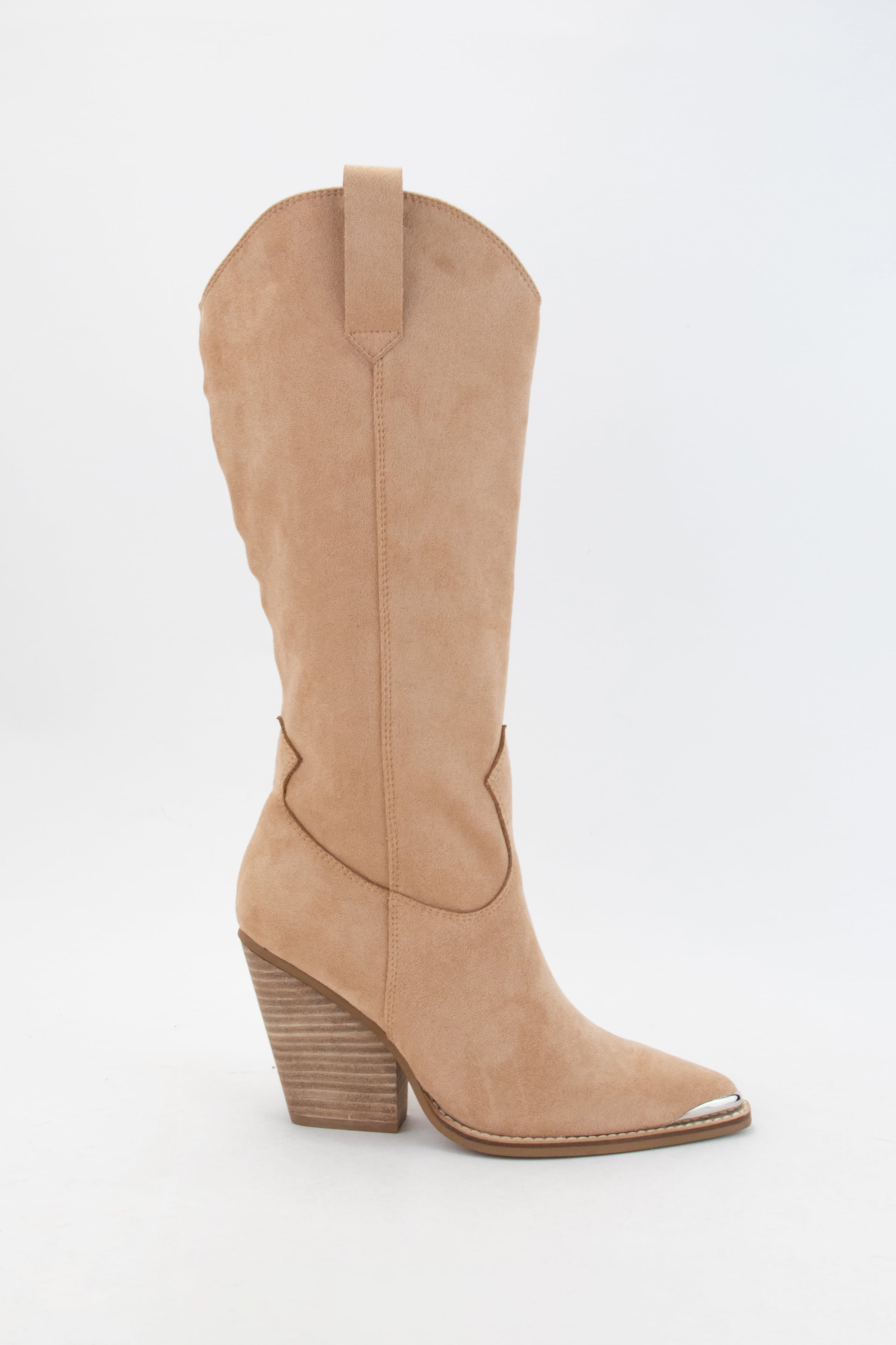 CCOCCI CHEYENNE/POINTED METAL TIP TOE TALL WESTERN BOOTS - Walmart.com