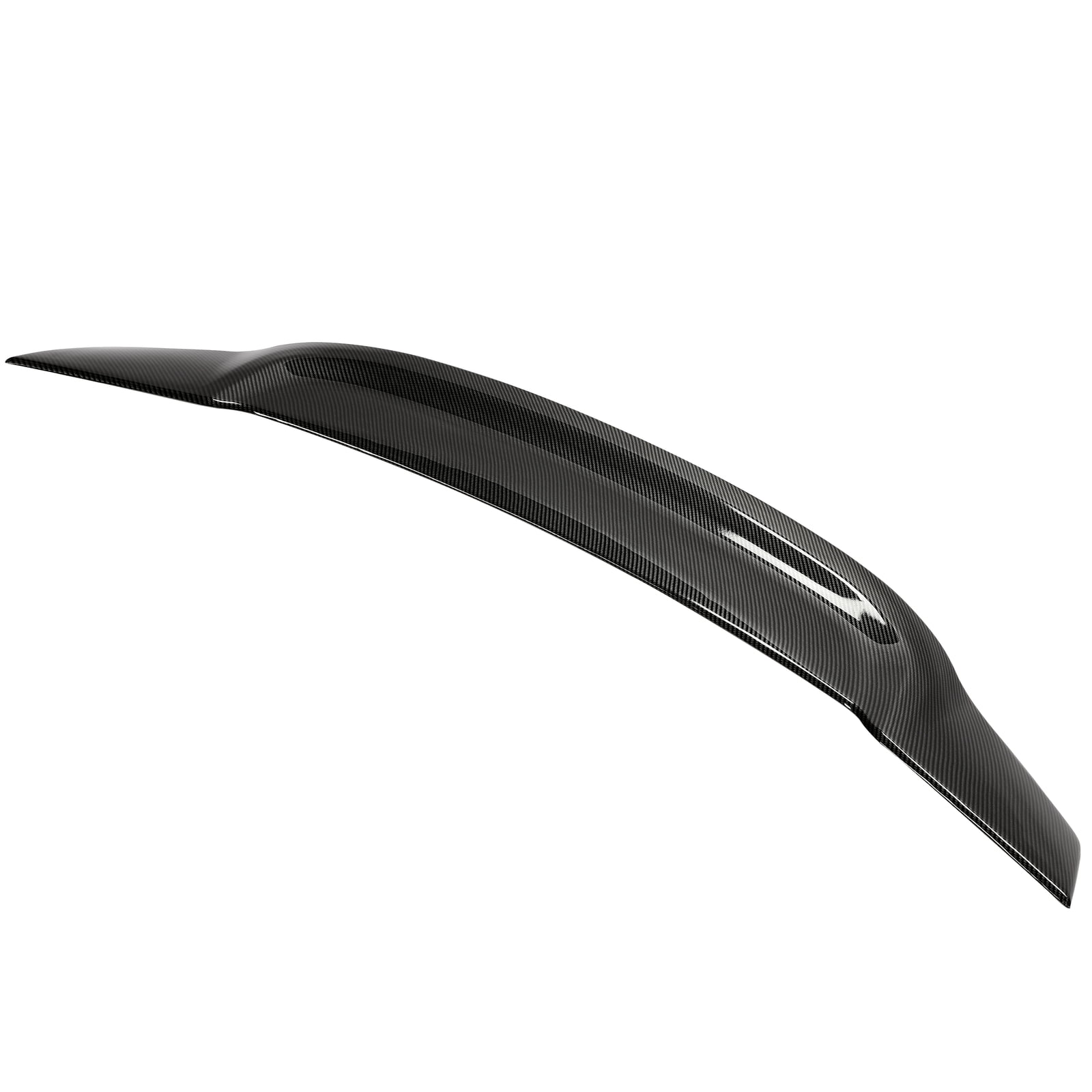 CCPAO Carbon Fiber Style Duckbill Trunk Spoiler Compatible with ...