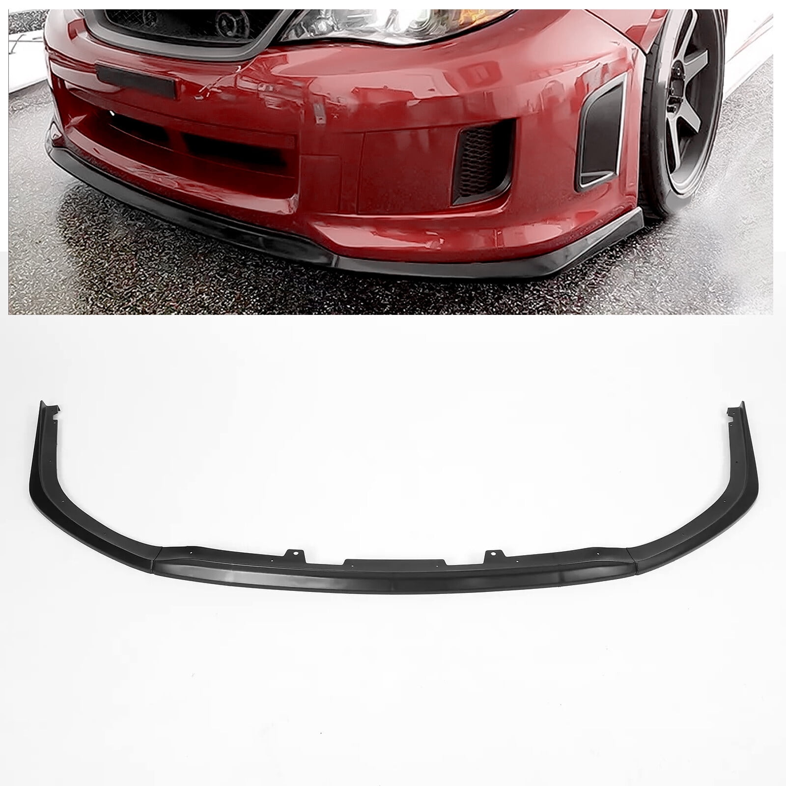 CCPAO Compatible with 11-14 Subaru WRX STI CS1 Style Front Bumper Lip ...