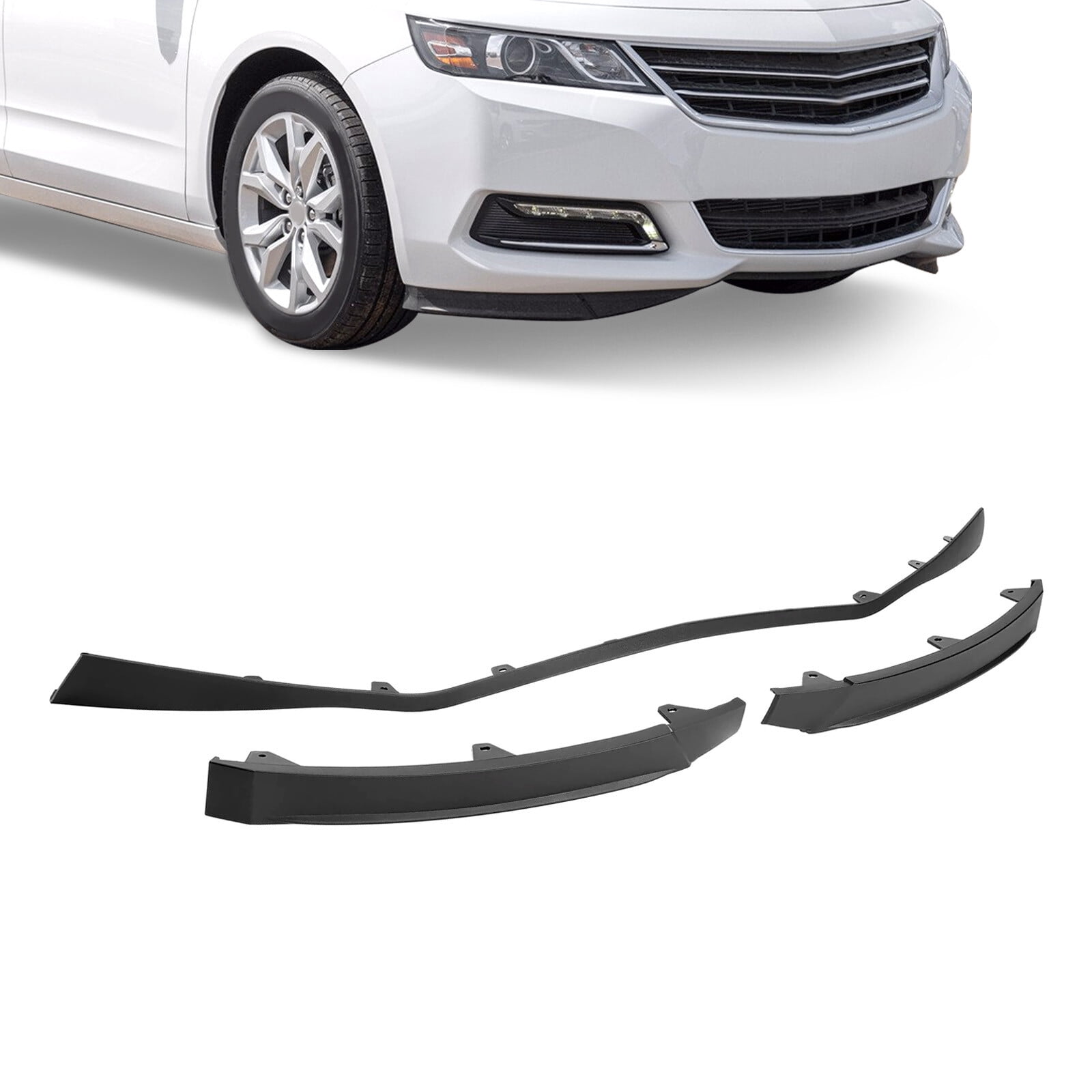 CCPAO Front Bumper Valance Compatible with Chevrolet Impala 2014-2020 ...