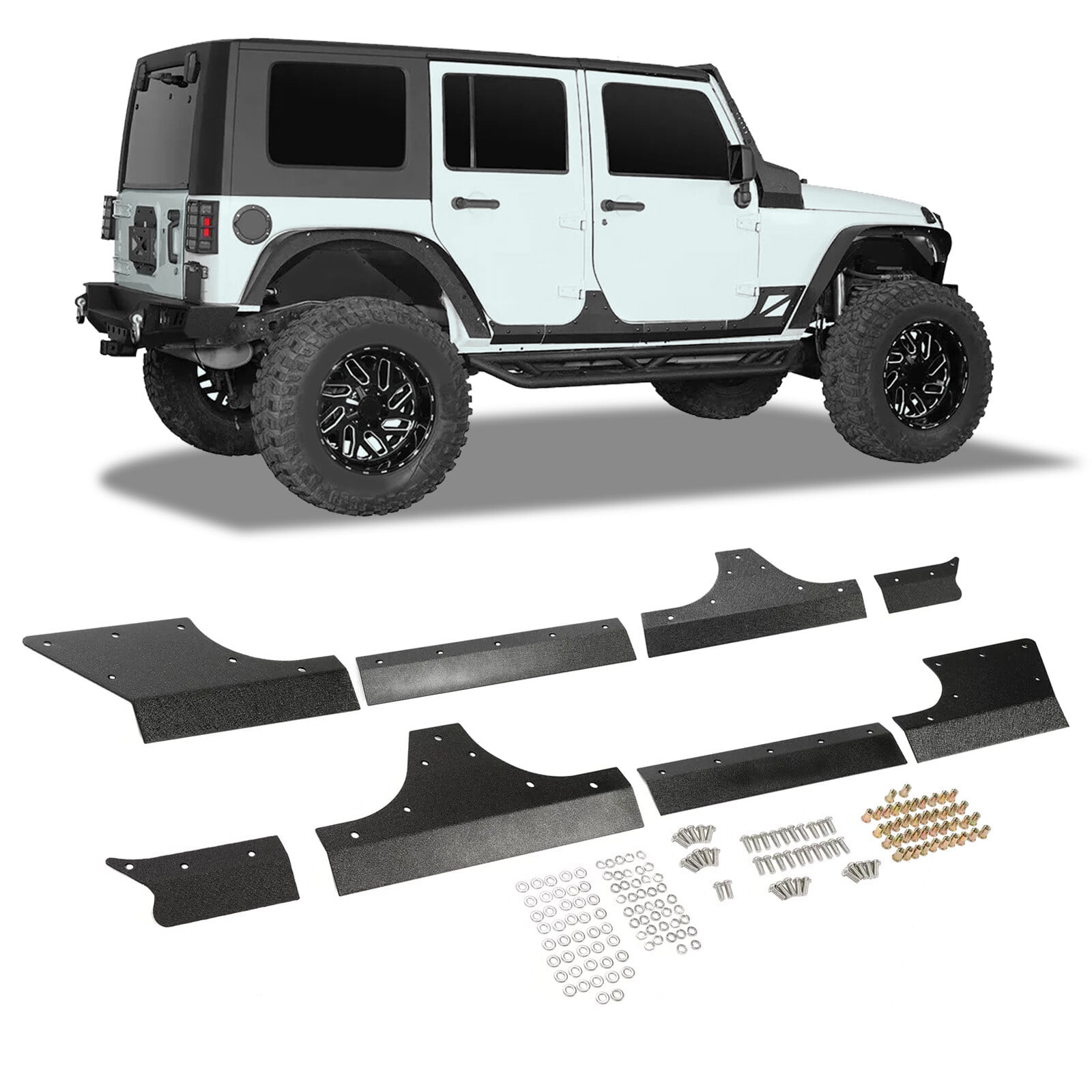 CCPAO Upgrated Body Armor Cladding Guard Set Compatible with Jeep ...