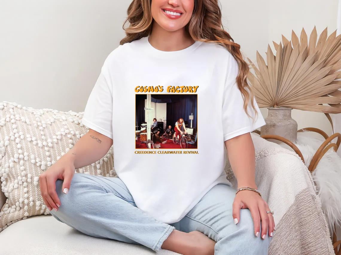 CCR T-Shirt with Creedence Clearwater Revival Music Art, for men ...