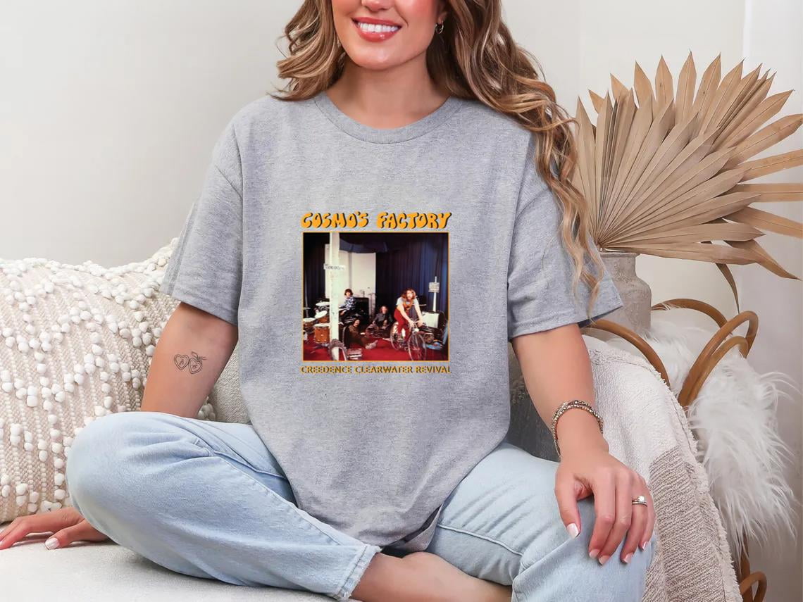 CCR T-Shirt with Creedence Clearwater Revival Music Art, for men ...