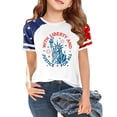 CCRFTGI American Flag Shirts for Kids Girls Size 7-8 Independence Day ...