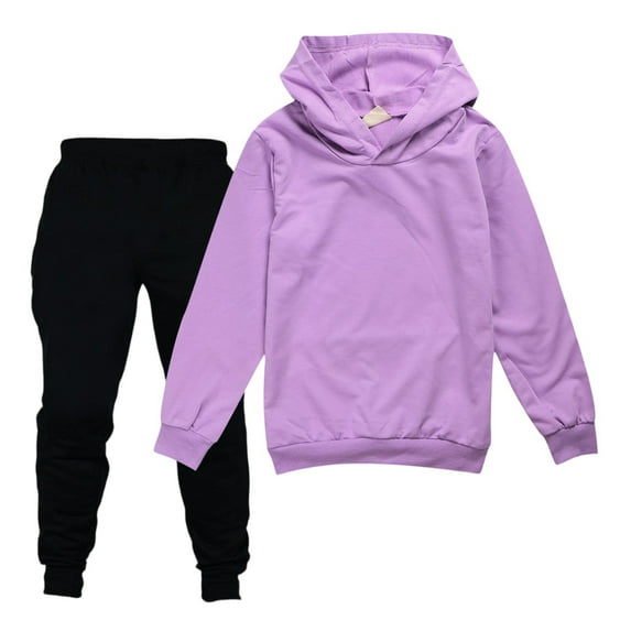 CCRFTGI Boys Girls Sweatsuit 2 Piece Set Size 6 Casual Tracksuit ...