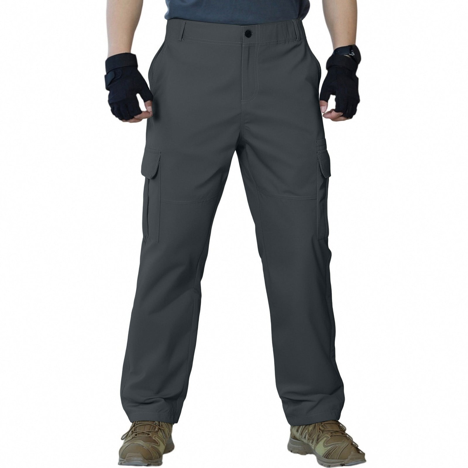 CCRFTGI Cargo Pants for Men Straight Fit Tactical Hiking Pants ...