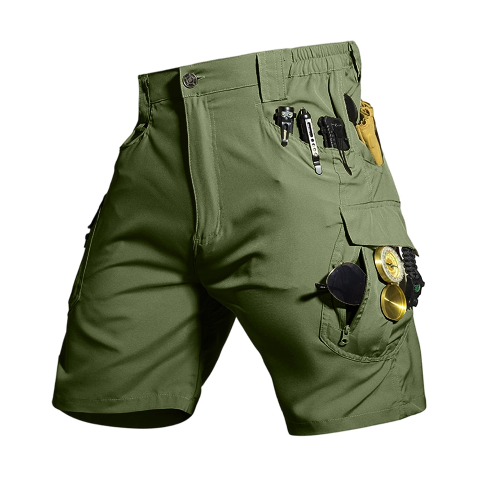 CCRFTGI Cargo Shorts for Men Big and Tall Outdoor Water Resistant ...