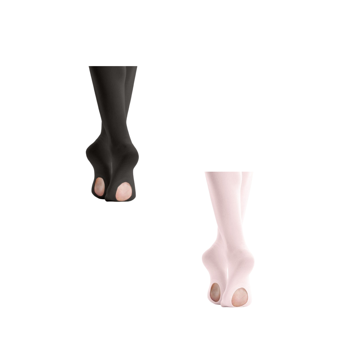 CCRFTGI Dance Ballet Tights for Girls Gymnastics Footed Strech Socks ...