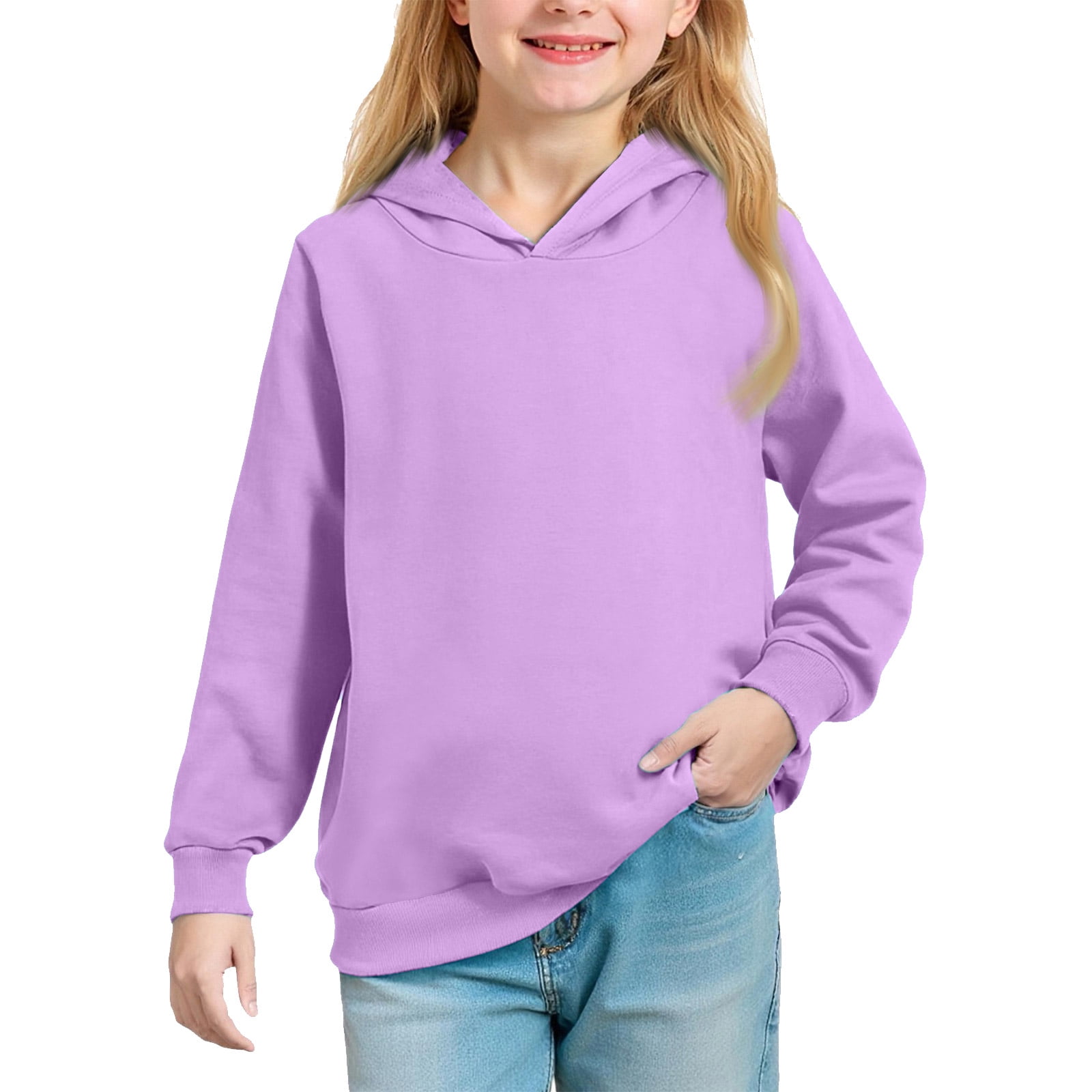 CCRFTGI Girls Sweatshirt Fashion Kids Tween Girls Hooded Sweatshirt ...