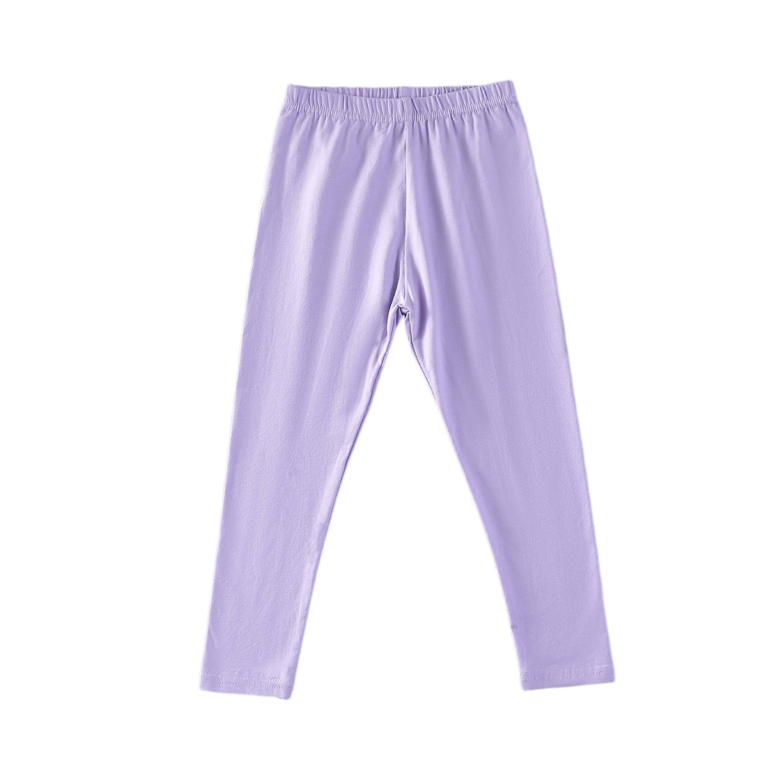 CCRFTGI Leggings for Child Girls Boys Size 8 Fleece Casual High Waisted ...