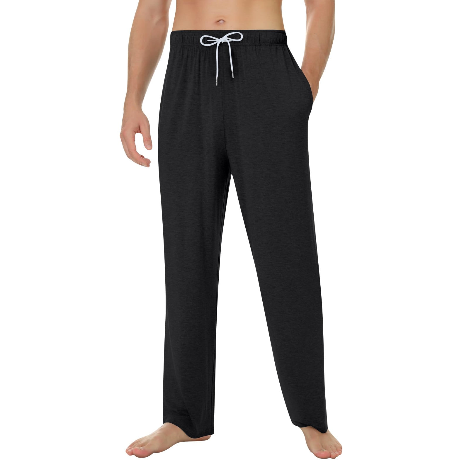 CCRFTGI Mens Pajama Pants Soft Black Pajama Pants Fashion Pajamas for ...